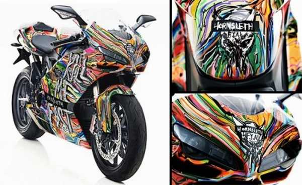 Stylus: Graffiti On Big Motorcycle Design Inspiration For Bikers