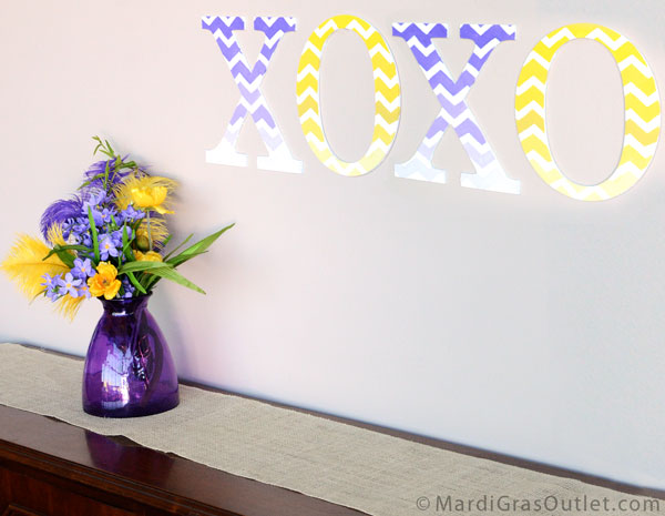 Party Ideas by Mardi Gras Outlet: Chevron Pattern Stencil: Free Printable