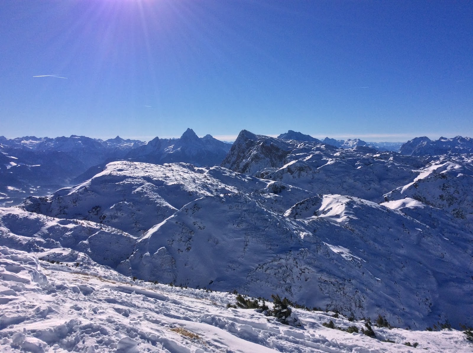 Two of the Best Years!: Beautiful Austrian Snowy Mountains