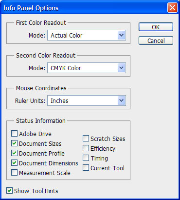 Korisne opcije Info panela u Adobe Photoshop