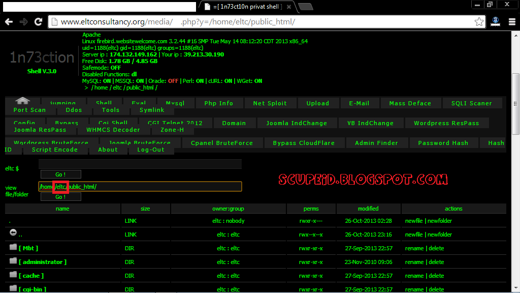 Cara Deface Website Dengan Fake_Root