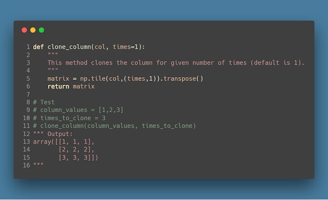 Clone Column In Python