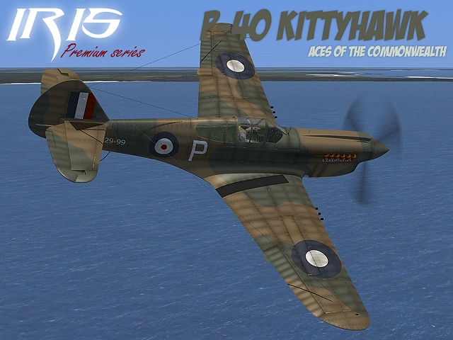FSX aircraft/aviones (codegab): Iris Simulations Classics P-40 Kittyhawk Aces of the Commonwealth