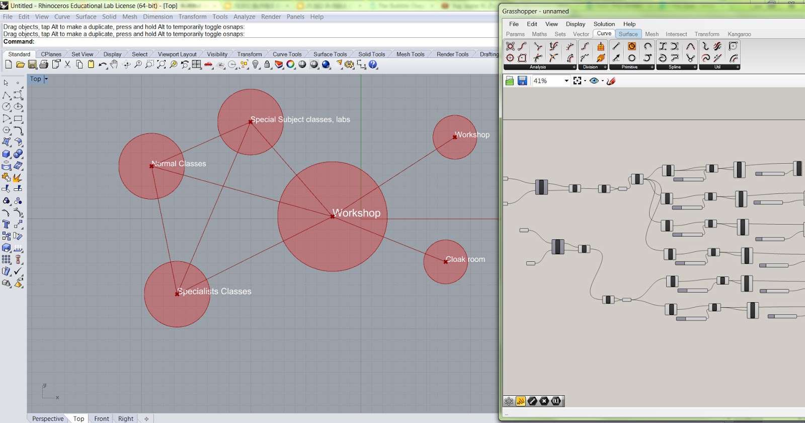 20.502 BUBBLE DIAGRAM ALGORITHM : Using Rhino and Grasshopper to create ...
