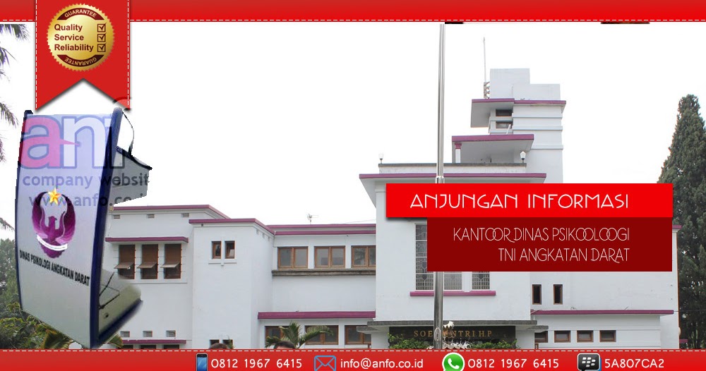 Anjungan Informasi Kantor Dinas Psikologi TNI Angkatan Darat ~ Booth ...