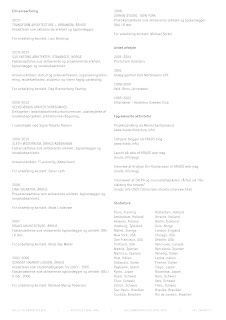 MUD: CV (dansk/danish)