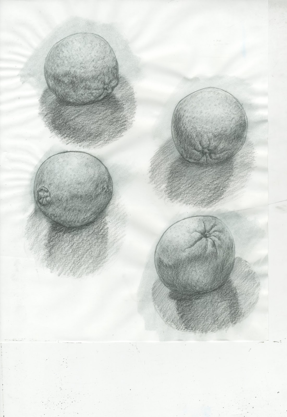 The Doodles of Chris Higginbotham: Assignment 1-Fruit sketches