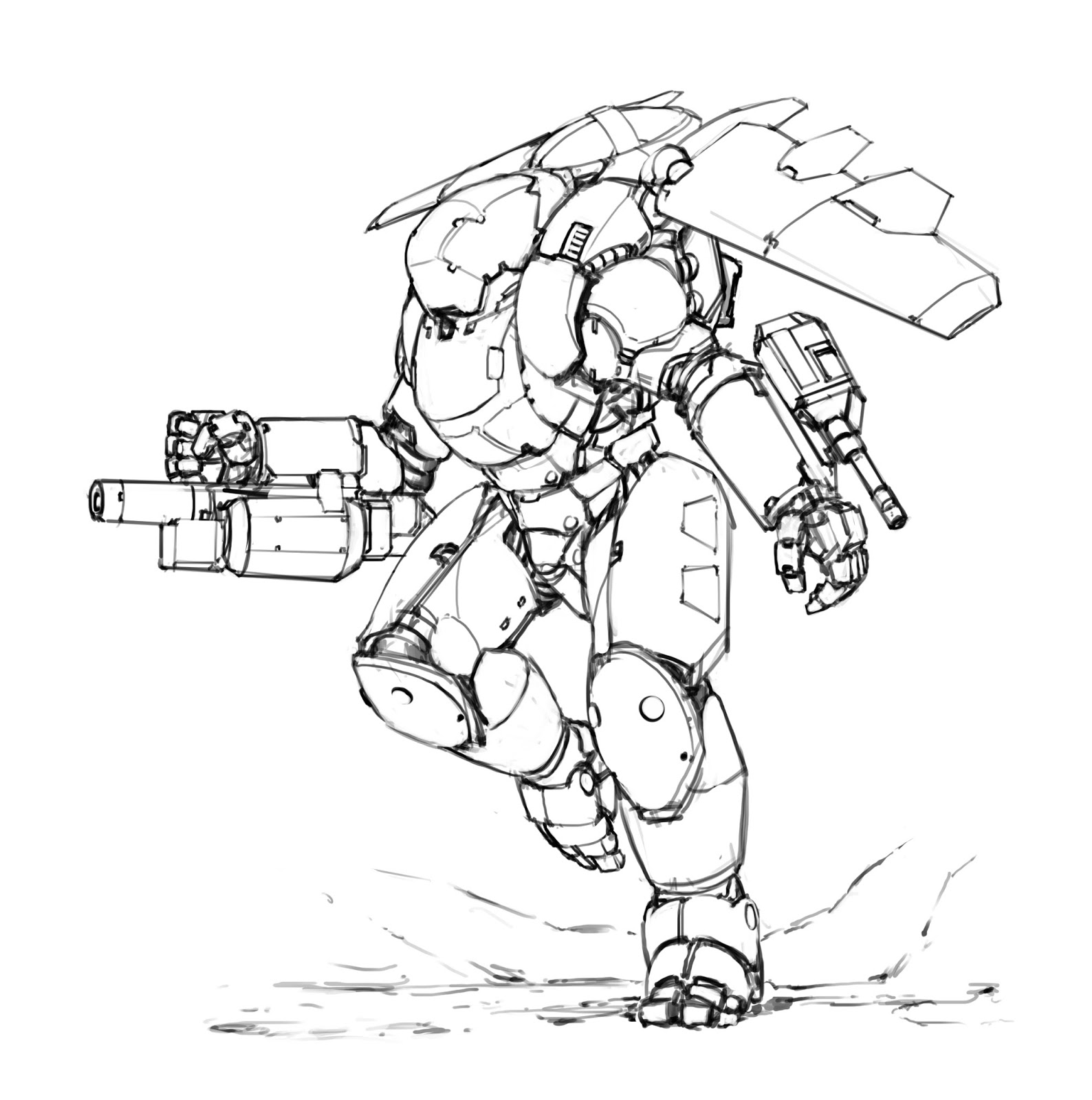 BUILT FOR WAR: A new fan TRO featuring art by Matt Plog and Shimmie ...