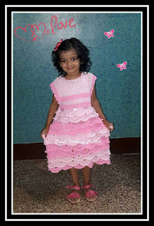 Sweet Nothings Crochet: LOVELY SHELLED GIRL’S DRESS