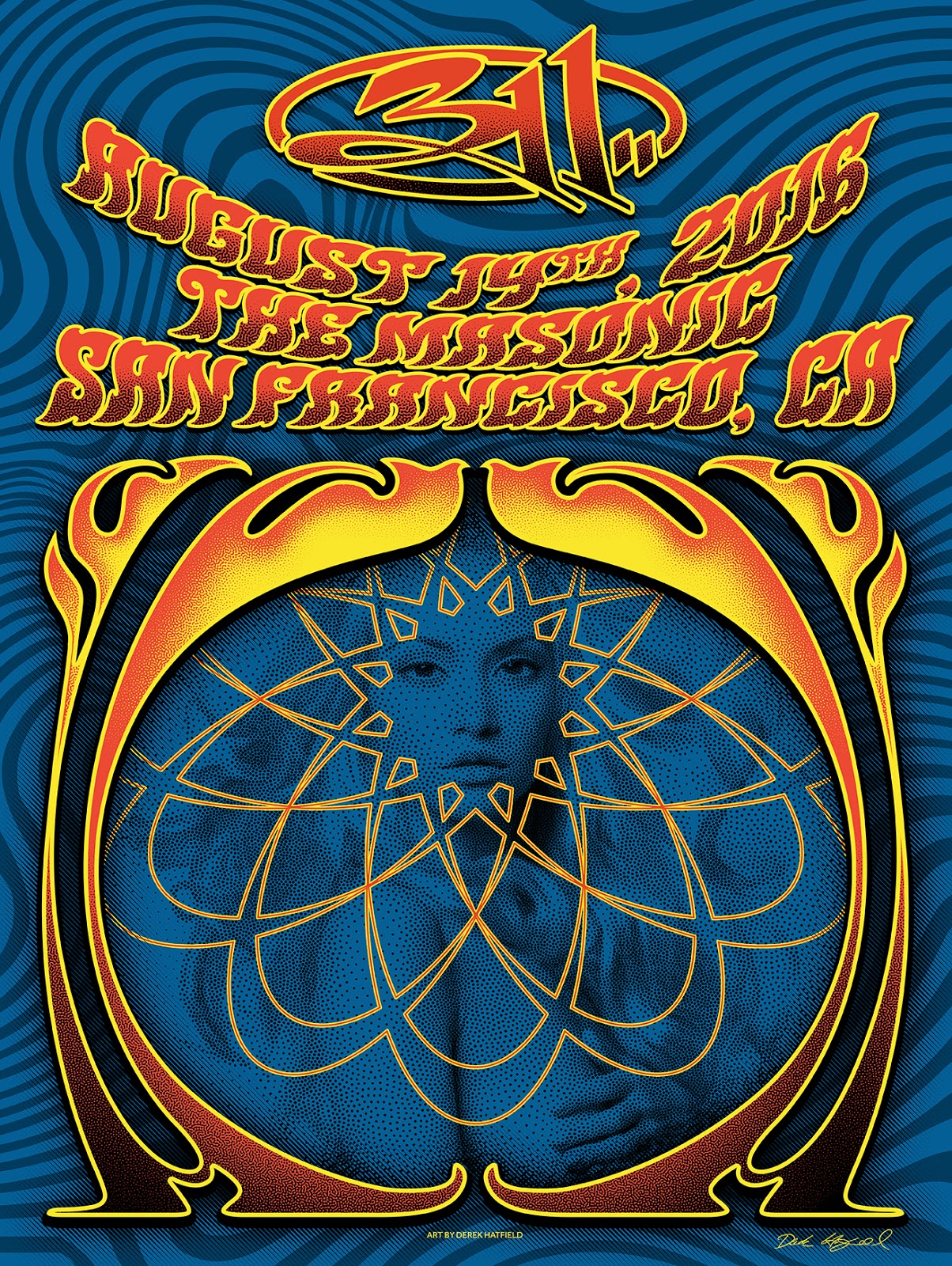 INSIDE THE ROCK POSTER FRAME BLOG: Danny Excess And Derek Hatfield 311 ...