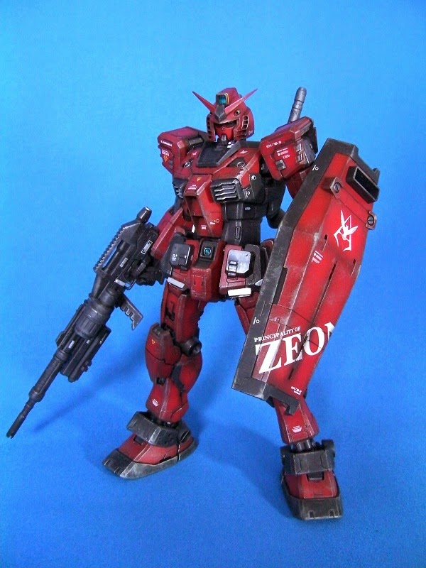 Custom Build: MG 1/100 RX-78-2 Gundam OYW "Casval colors"