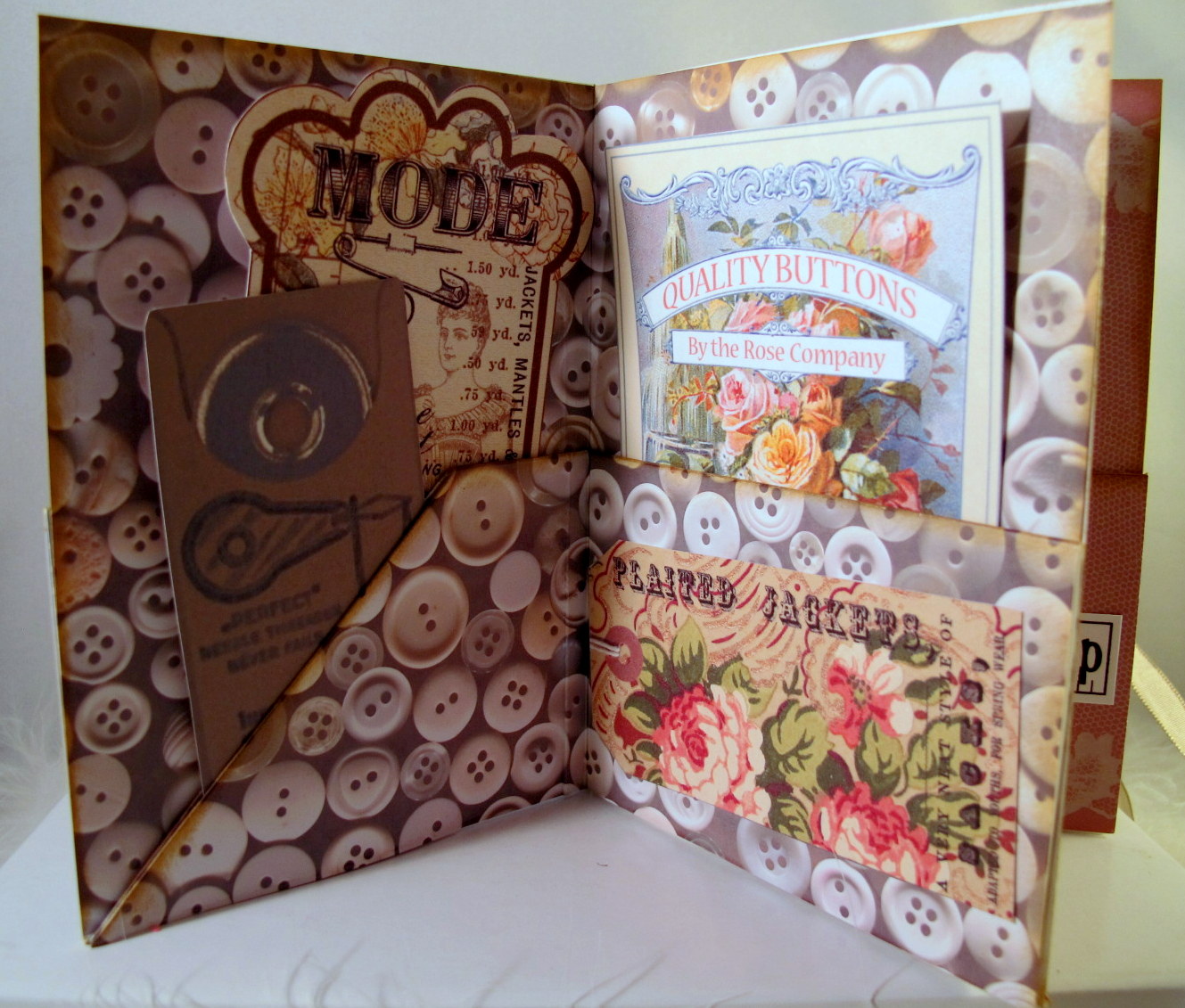 DAR'S CRAFTY CREATIONS: A Pretty Little POCKET Book Tutorial!