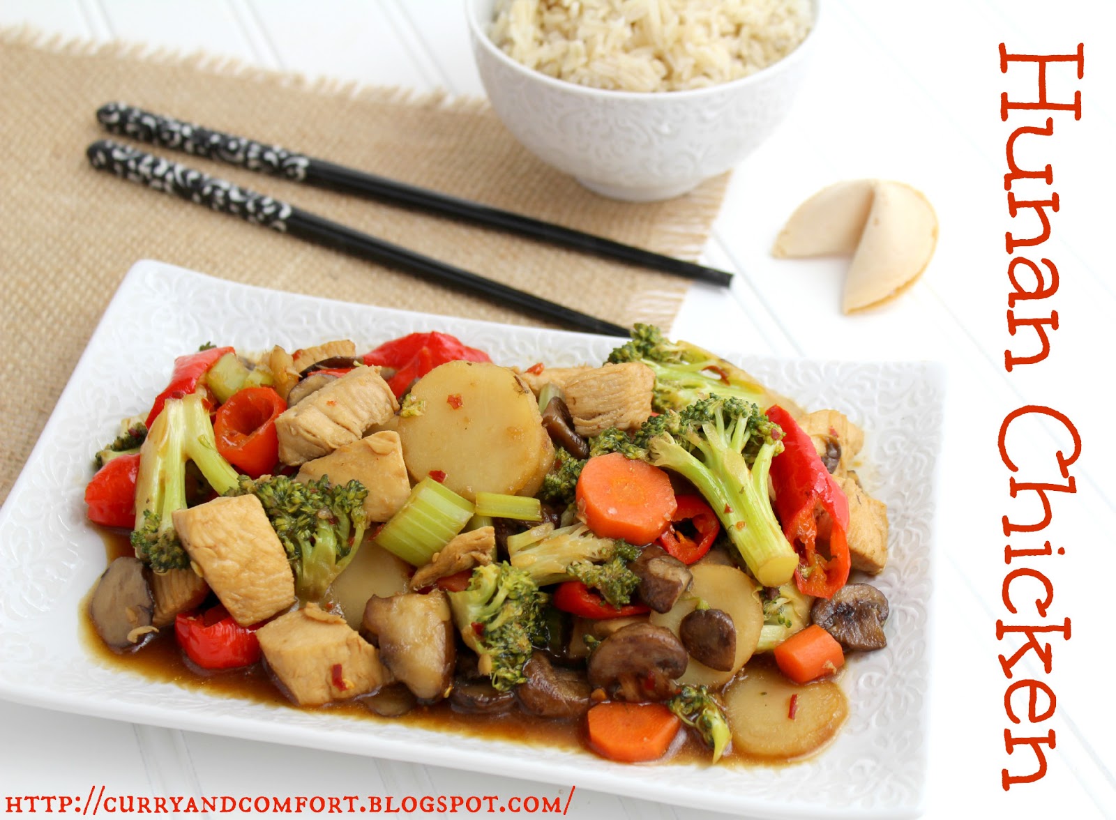 Kitchen Simmer: Hunan Chicken and Vegetables