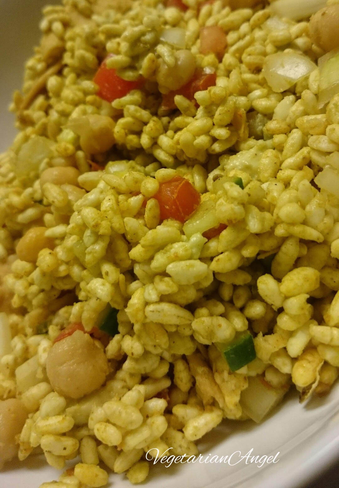 Avocado Chickpea Bhel: Indian Street Food Redefined