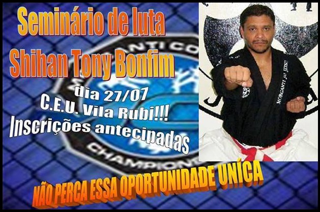 Seminário de Luta com Shihan Tony