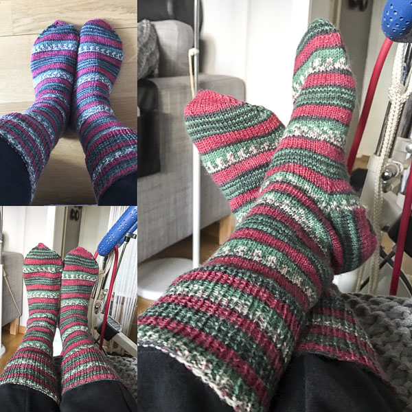 ninisworld: Stickade sockor