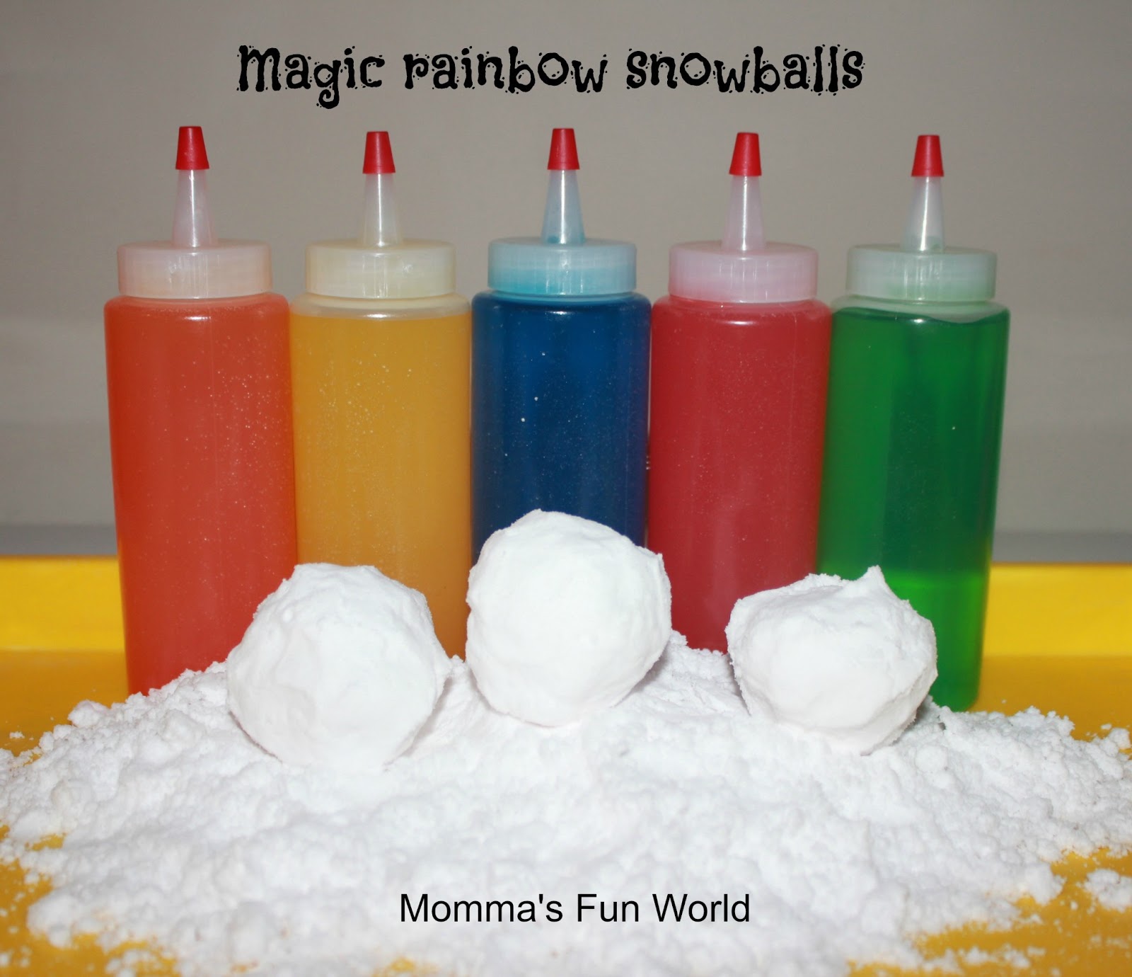 Momma's Fun World: 5+ color science experiments for kids