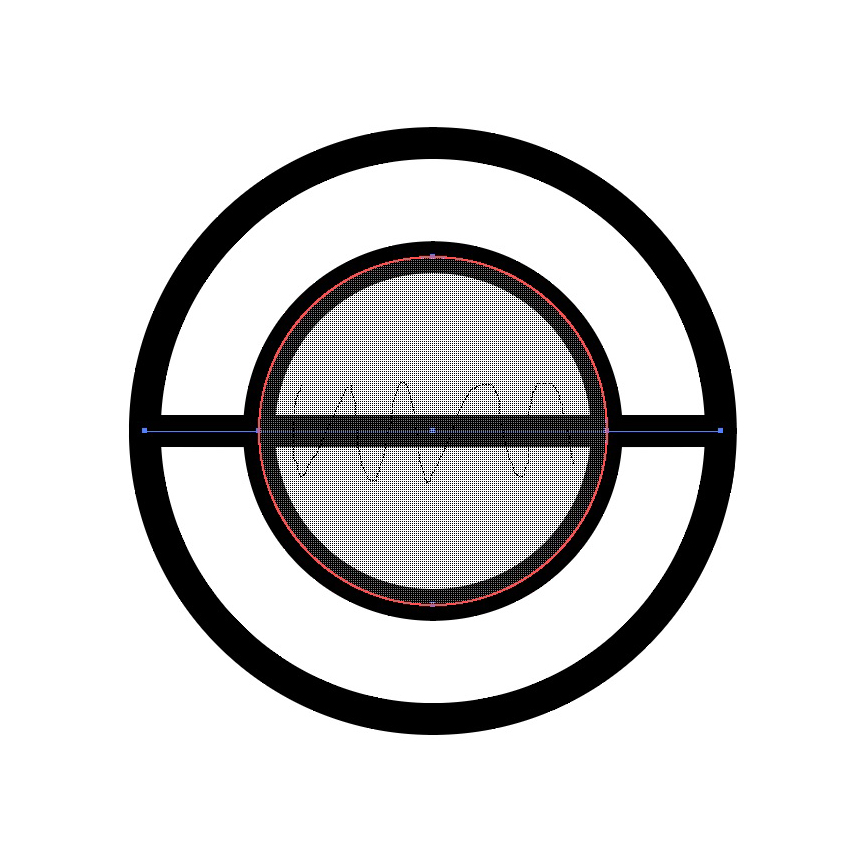 Tutorial Illustrator - Pokeball