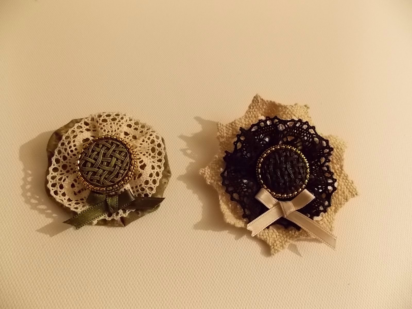 Broches con Botones | La Cajita de Ma