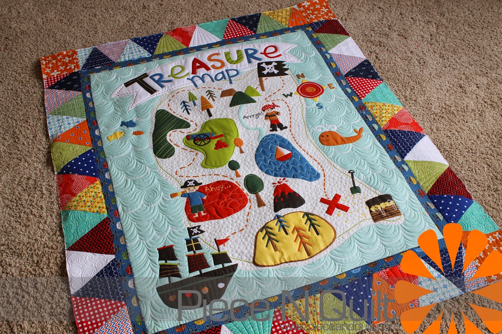 Piece N Quilt: Pirate Quilt