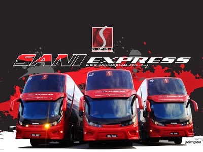 Time to travel at the chosen place: Sani Express Sdn Bhd