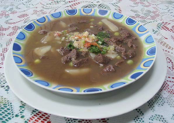 Salty Colombia: Sopa de Pajarilla