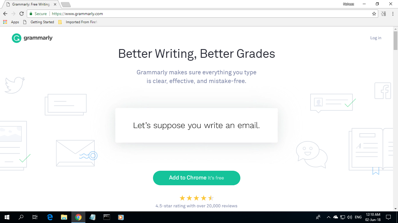 Naheez Thawfeeg's Blog: Grammarly®