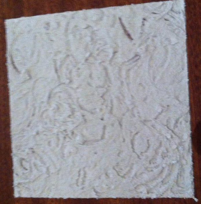 Elementos Complementarios de la Edificación : Ficha de Pasta texturizada