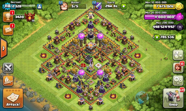 Base COC Terkuat Untuk TH 1-11 - Asep Respati