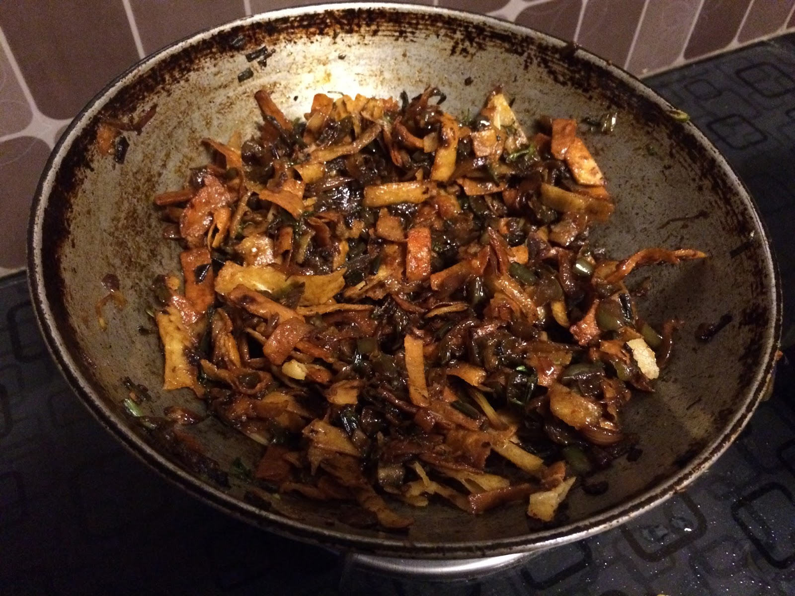 Chinese style Roti fry