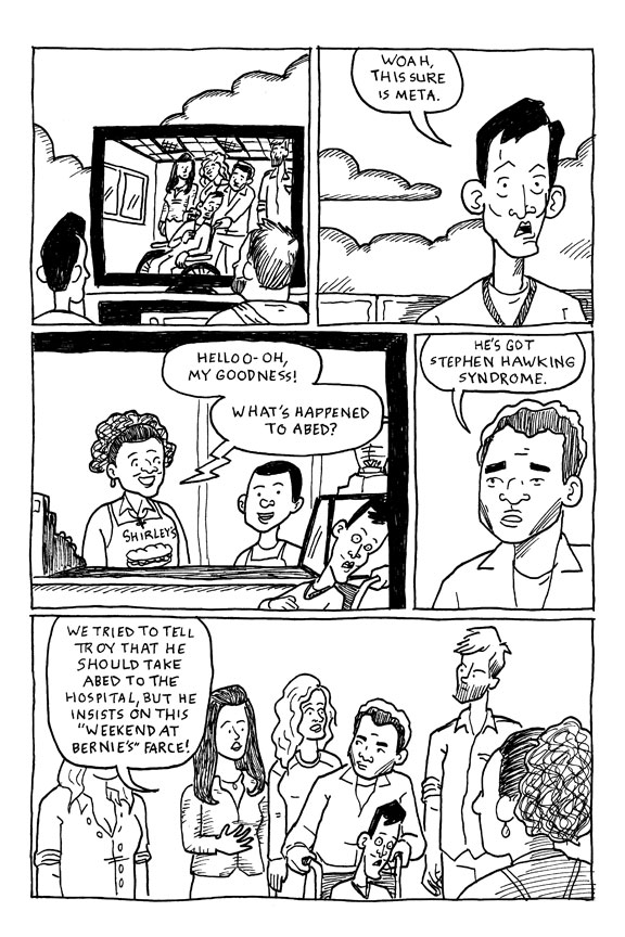 David Yoder's Awesome Art Blog: Community Fan Comic