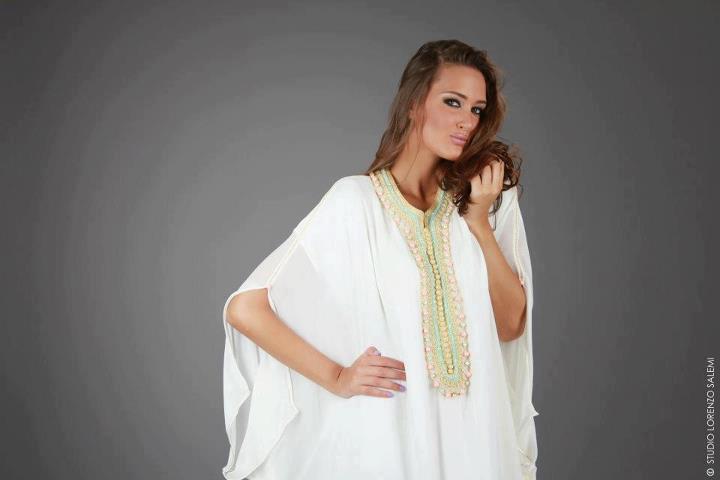 Collection de Caftan porté par AMINA ALLAM - new caftan maghrebi 2014