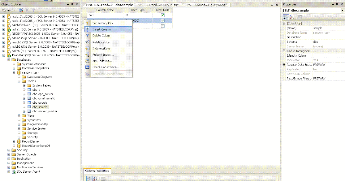Sql And Sql Only Altering Table Structure Ssms Timeout Expired