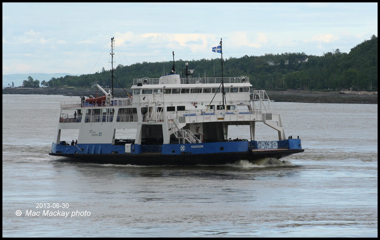 Navigation Québec: poste # 65 traversier Radisson