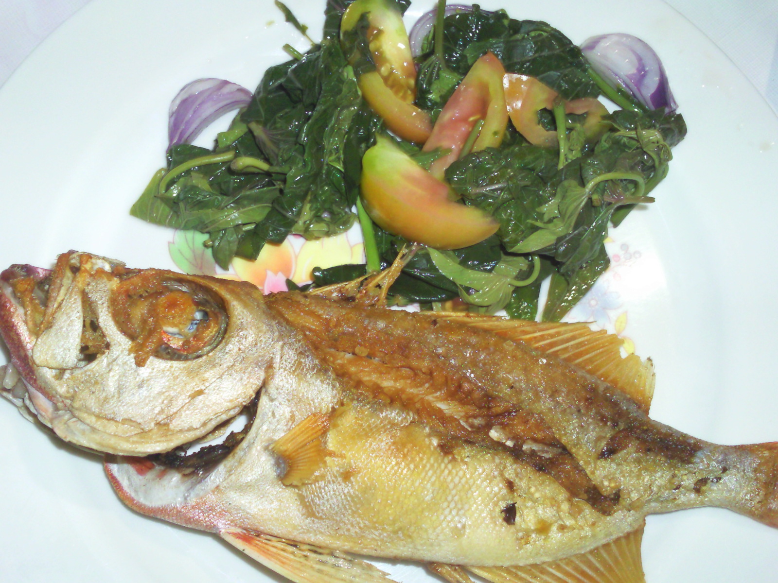 Chronicles of My Life: My SWEET POTATO YOUNG LEAVES SALAD (Talbos ng ...