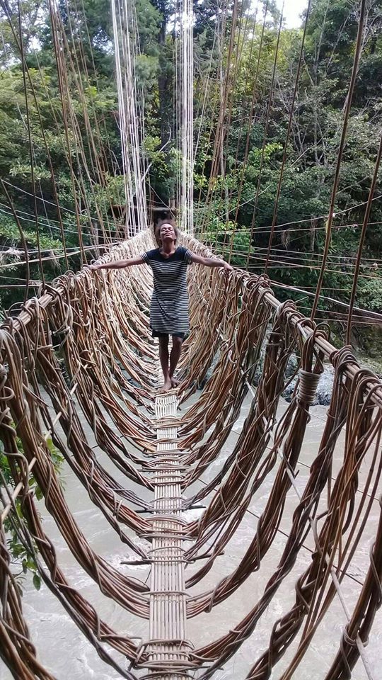 Cane bridge in Bulolo Morobe Province , PNG - What's Good Pacific