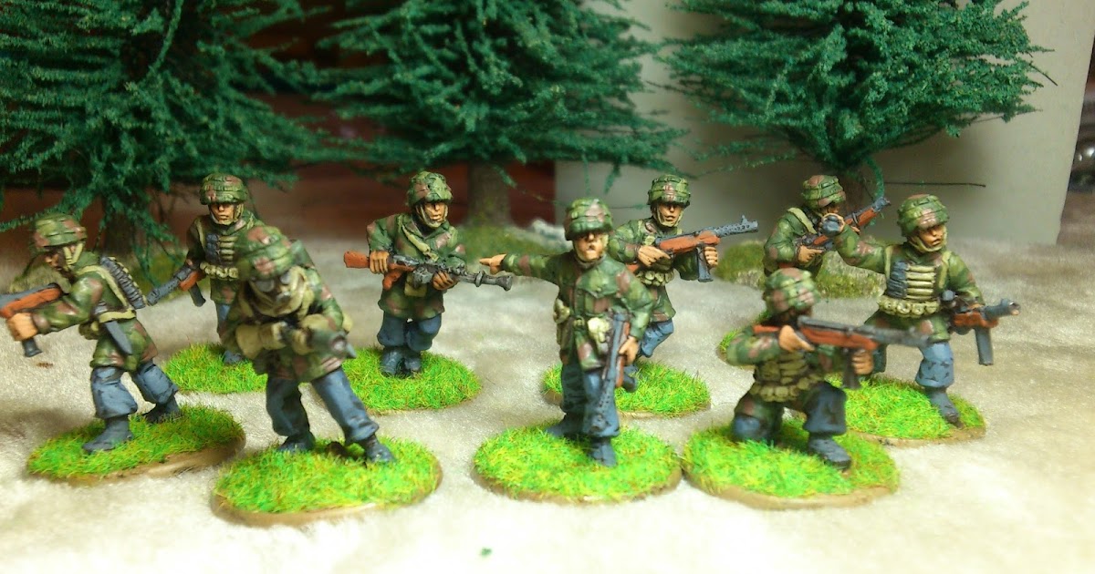 Blood, Fire and Death: 28mm Warlord WW2 Italian Paratroopers