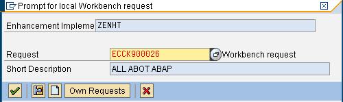 SAP ABAP 4 Tutorial: User Exit - Implicit Enhancement