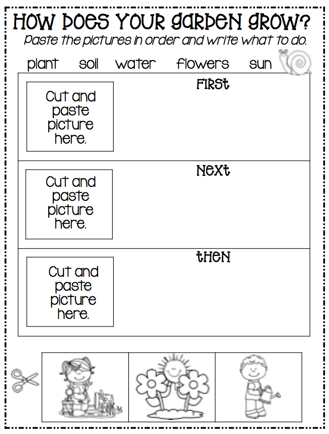 1st Grade Hip Hip Hooray!: How Does Your Garden Grow Freebie!!