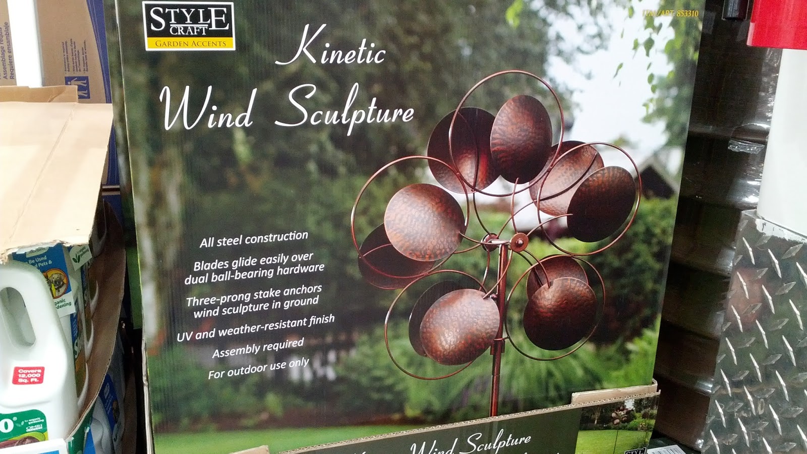 Style Craft Kinetic Wind Sculpture | Costco Weekender