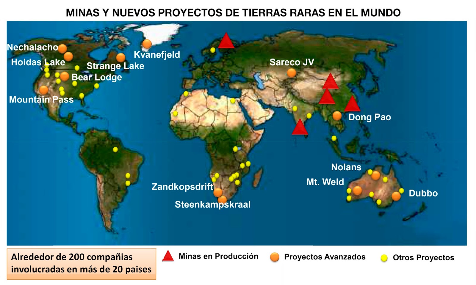Enlace Minería: Los Metales de “Tierras Raras”, el nuevo oro minero ...