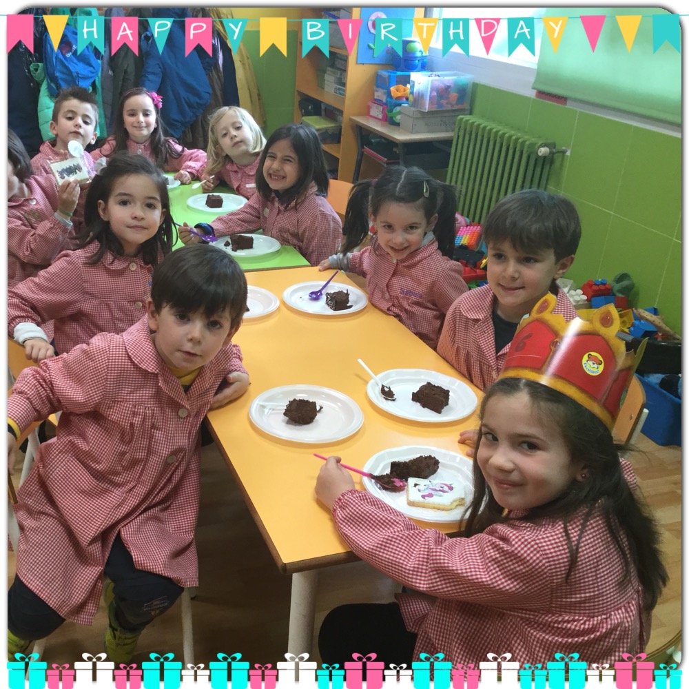 INFANTIL 5 AÑOS: CUMPLEAÑOS FELIZ!!!