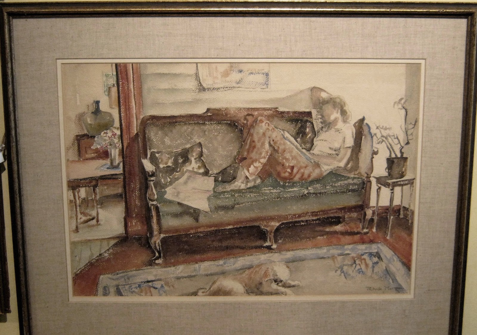 Funk & Gruven A-Z: 2 ORIGINAL WATERCOLOUR PAINTINGS by PATRICK MORGAN