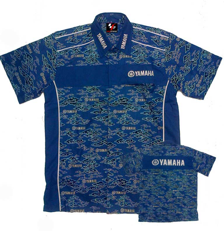 Jahit Butik Online: Kemeja Rider Yamaha