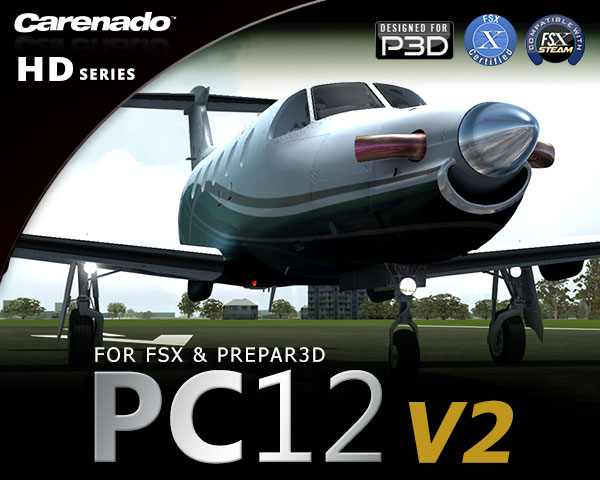 [P3D/FSX] Carenado - Pilatus PC-12 v2 - Master Addons