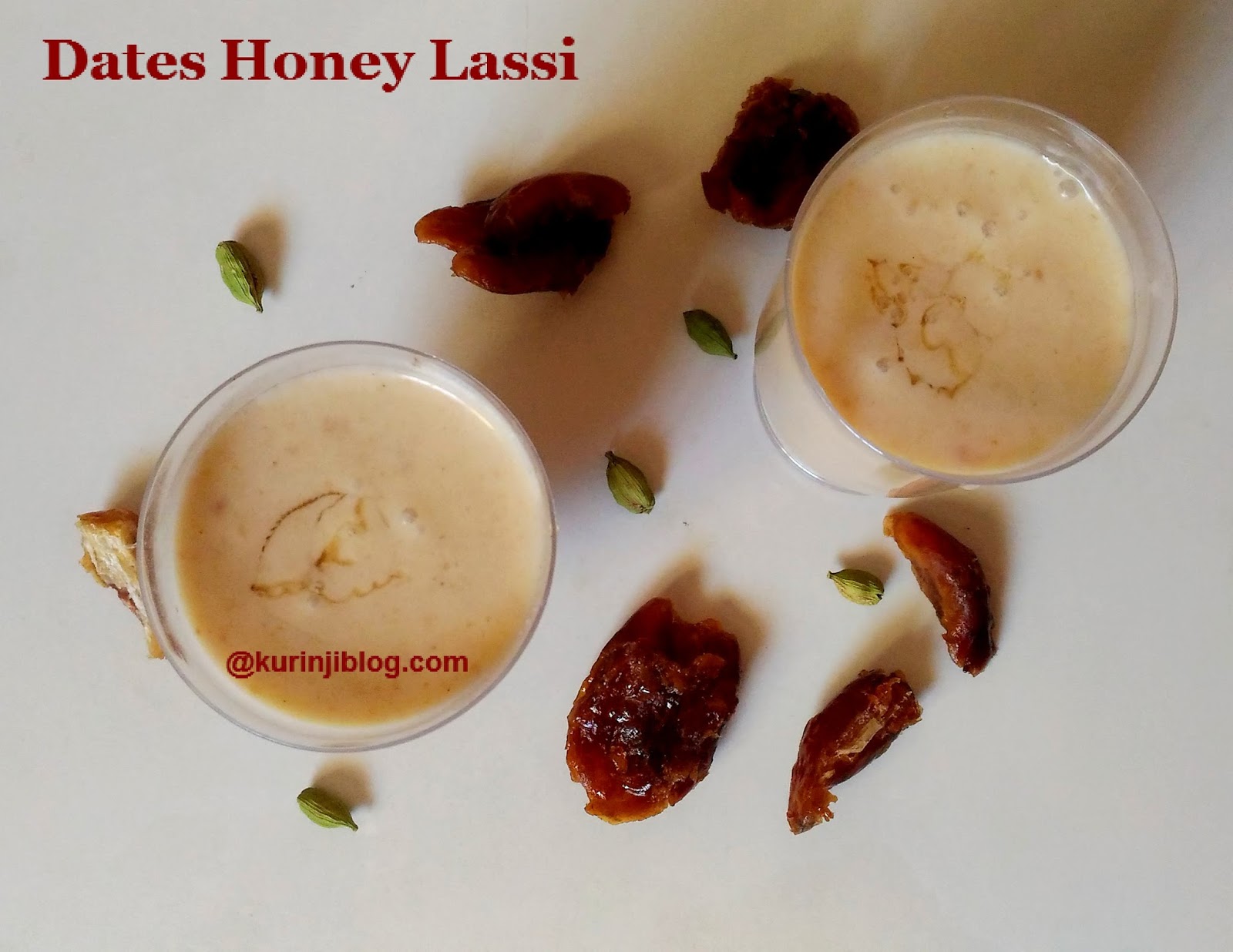Dates Honey Lassi Recipe | Lassi Recipes | Summer Recipes ~ Kurinji ...