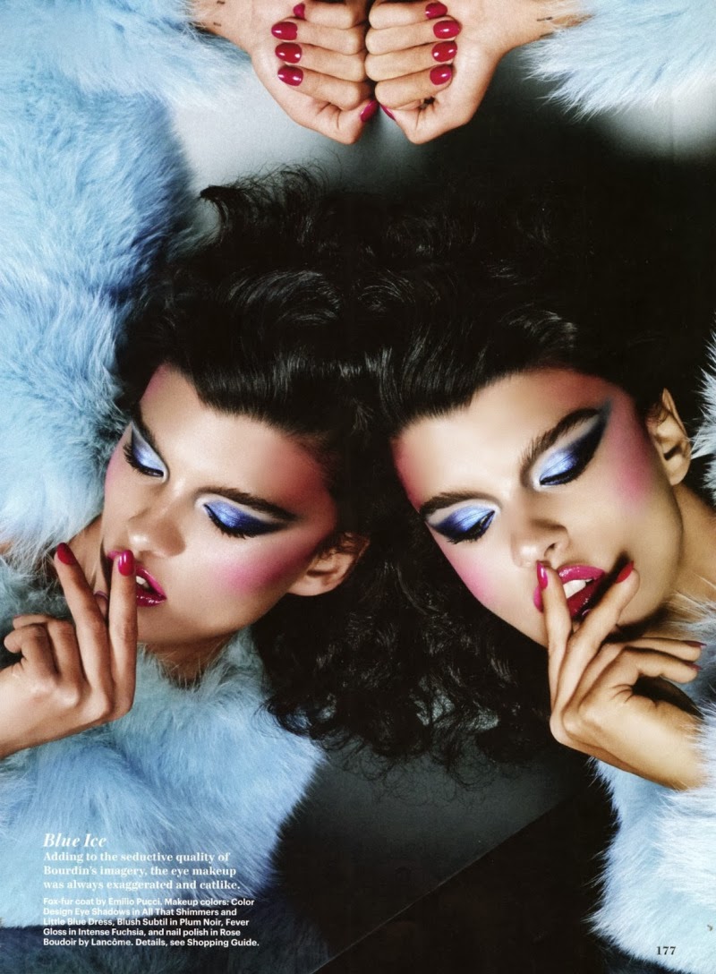 Crystal Renn by Nicolas Moore Magazine Photoshoot For Allure Magazine ...