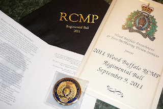 McMurray Musings: 2011 RCMP Regimental Ball