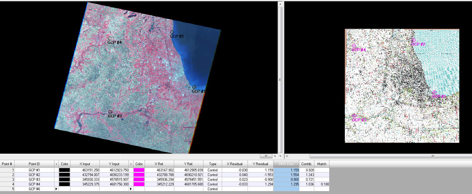 Geography 338: ERDAS IMAGINE labs : Lab 6: Geometric Correction
