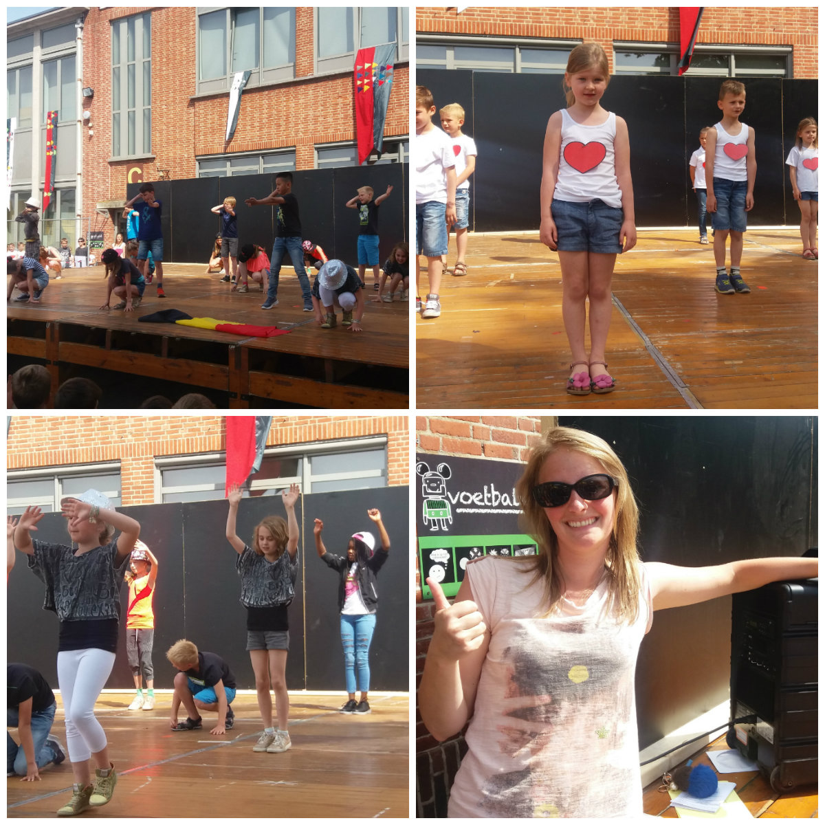 't Grafiekje 6B: Schoolfeest GRAPHIC ROCK - generale repetitie